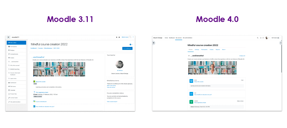 Moodle 4.0 ya está aquí, ¿qué novedades trae esta última versión? - Edu ...