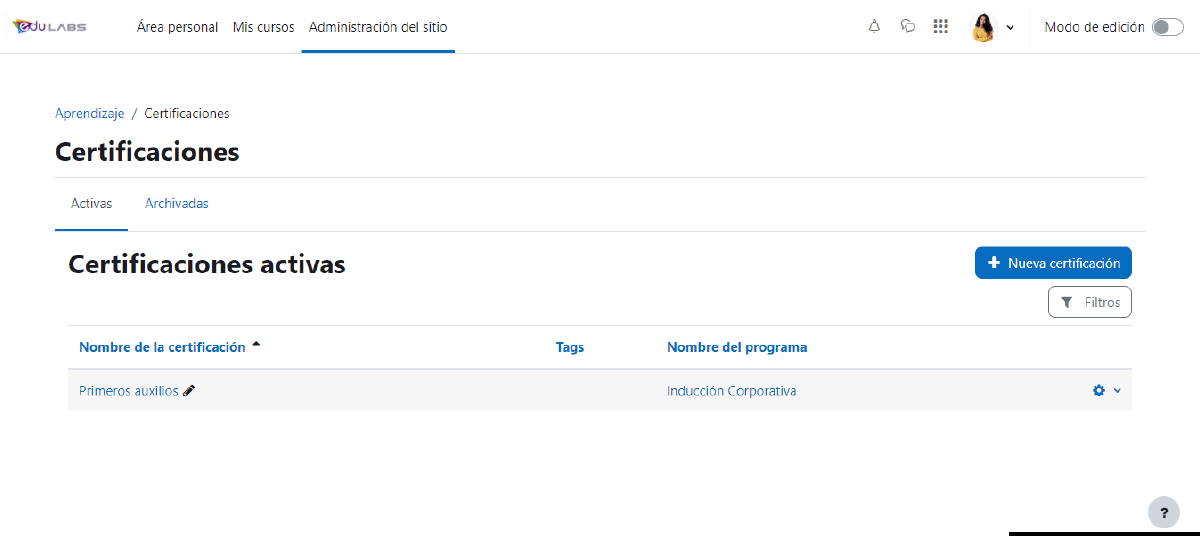 Principales funcionalidades de Moodle Workplace - Edu Labs